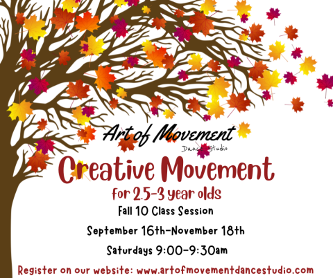 Fall 2023 Creative Movement | Art of Movement