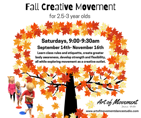 Fall Creative Movement | Art of Movement