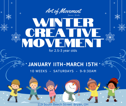 WINTER 2025 Creative Movement | Art of Movement